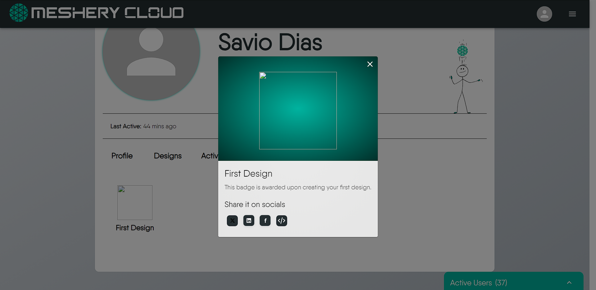 New section on how to embed the badges on other profiles · Issue #129 · layer5labs/meshery ...