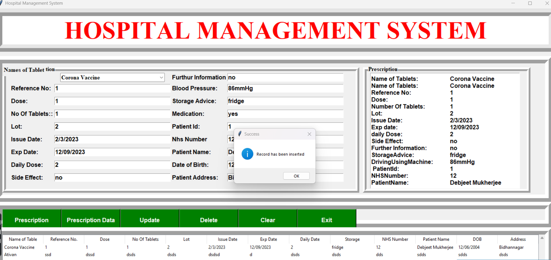 GitHub - CoderDebjeet/Hospital-Management: It is a project which aims ...