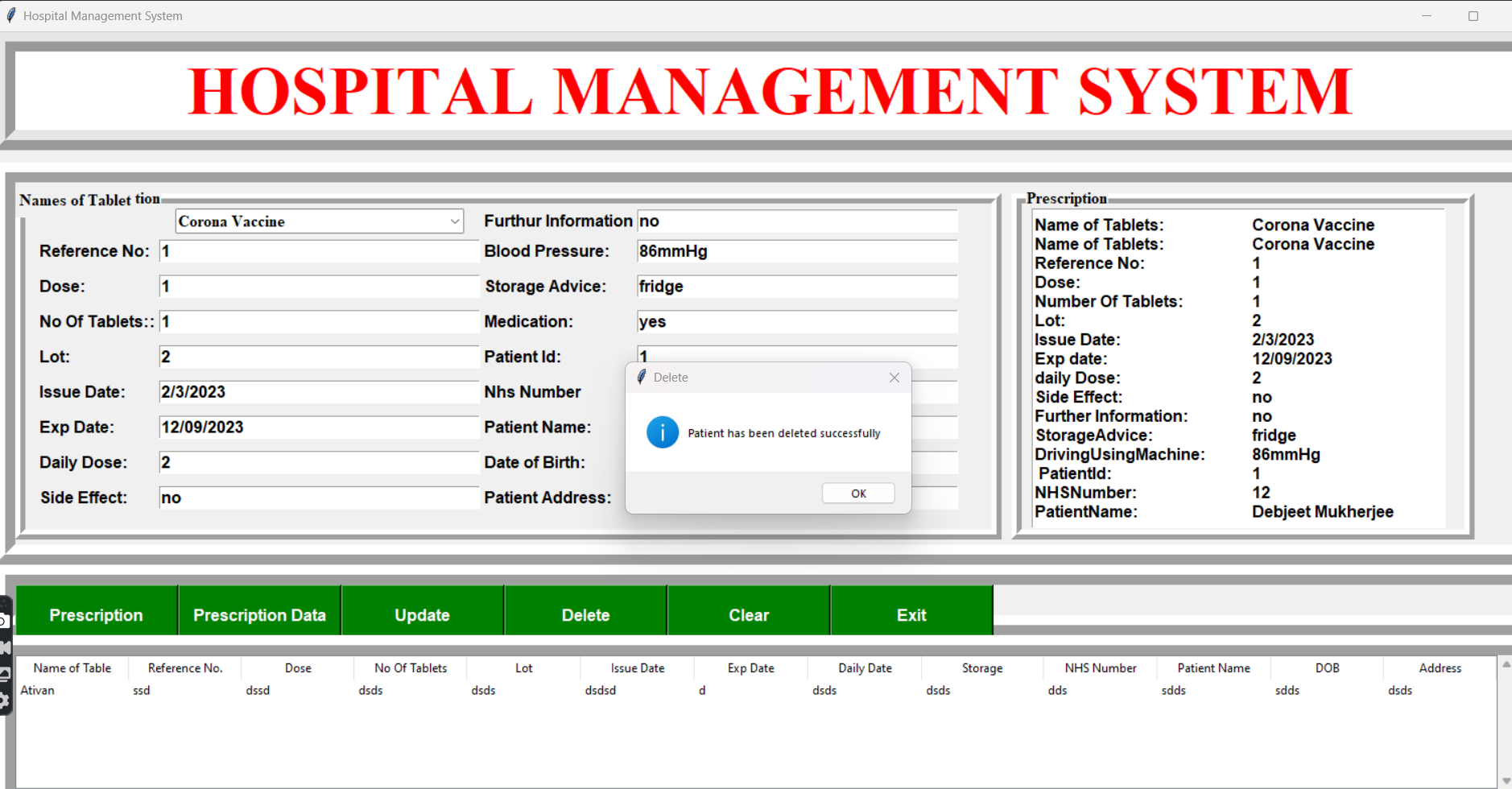 GitHub - CoderDebjeet/Hospital-Management: It is a project which aims ...