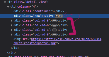 create image element inside a div with detailFormatter · Issue #6487 · wenzhixin/bootstrap-table ...