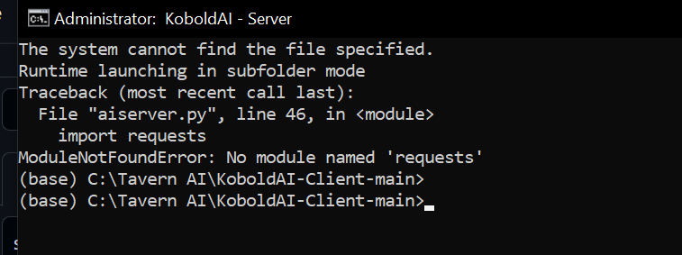 I got a ModuleNotFoundError I dont know how to fix it · Issue #316 ...