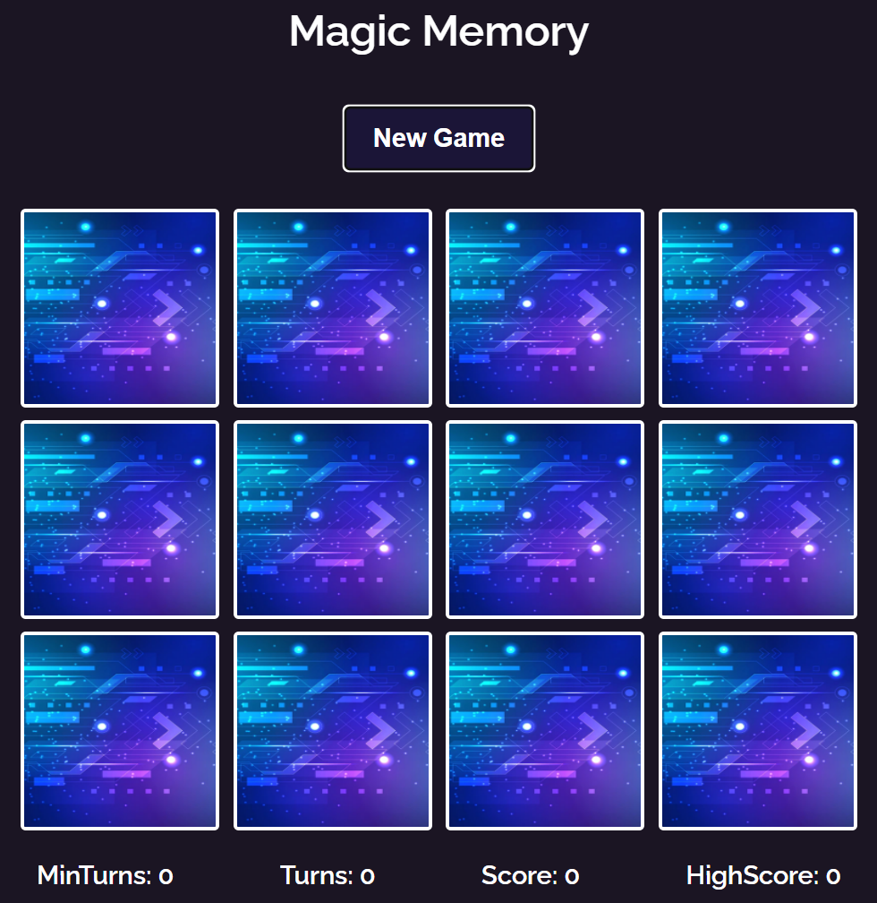 GitHub - nishant7372/magic-memory-game: Memorization Game using React.js