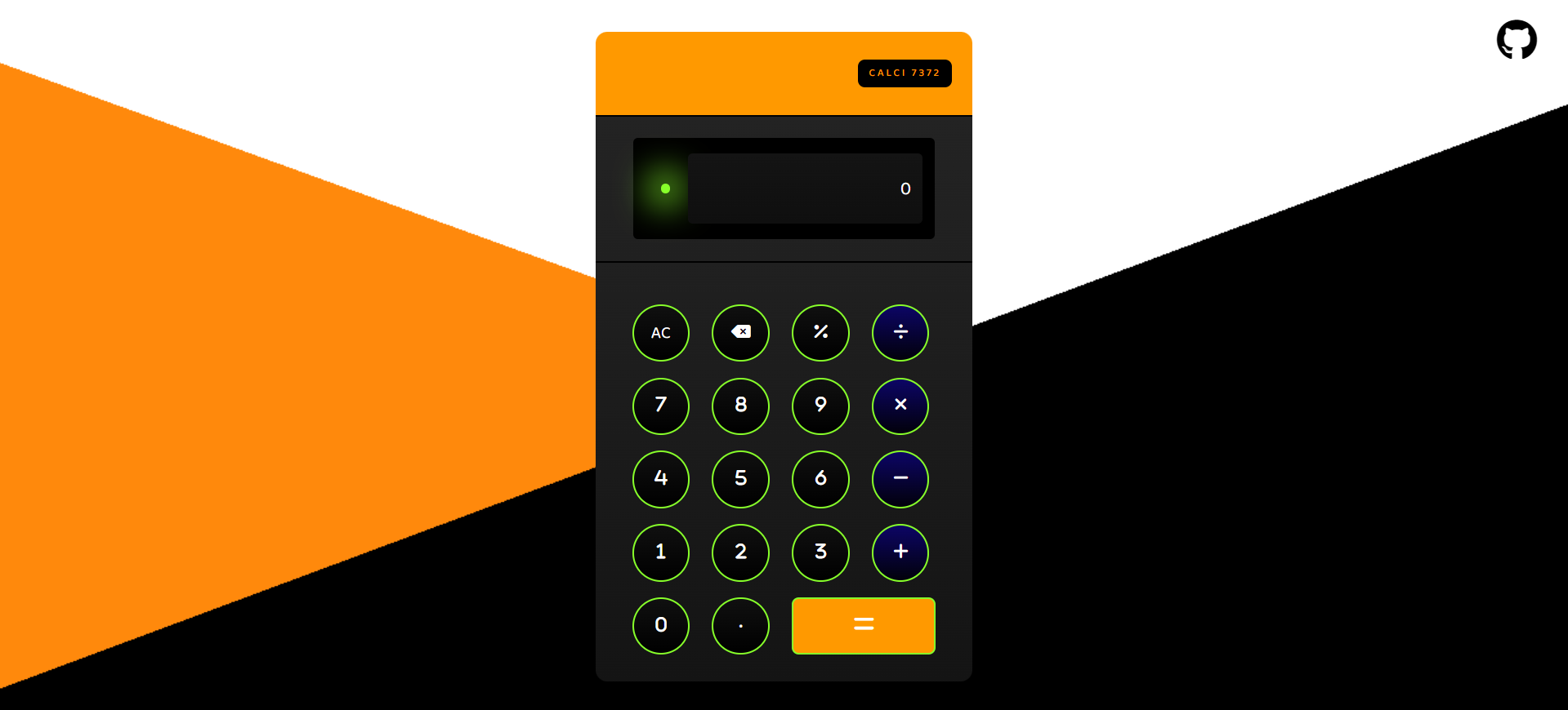 GitHub - nishant7372/calculator: A Basic Calculator using React.js