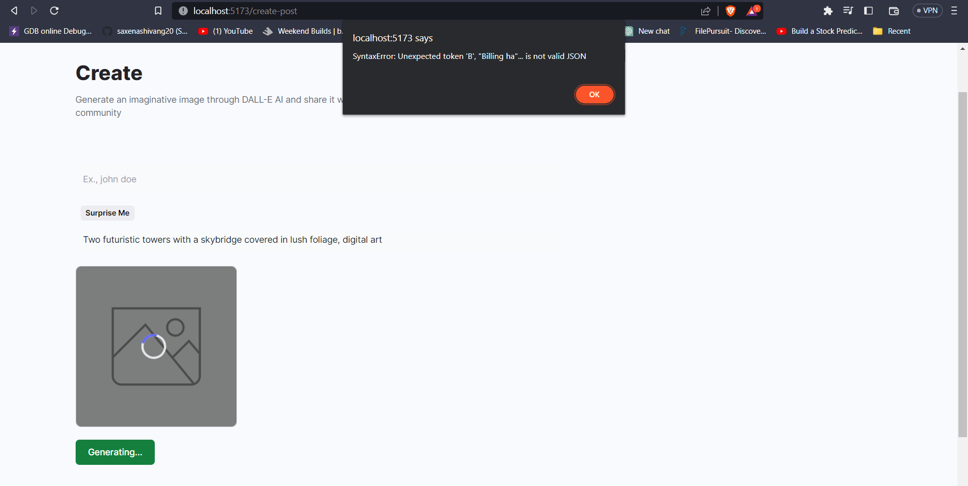 Build and Deploy a Full Stack MERN AI Image Generation App & MidJourney & DALL E Clone · GitHub
