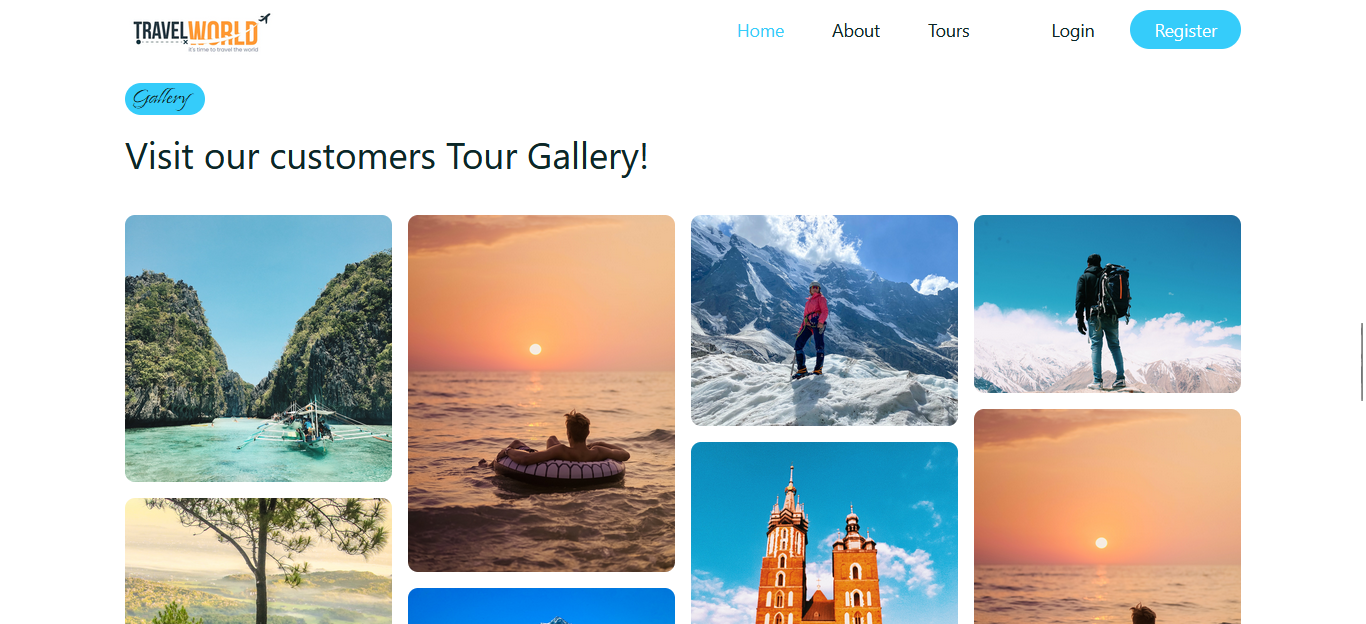 GitHub - Yashg5311/travelworld-project: A MERN stack application used for booking tours.