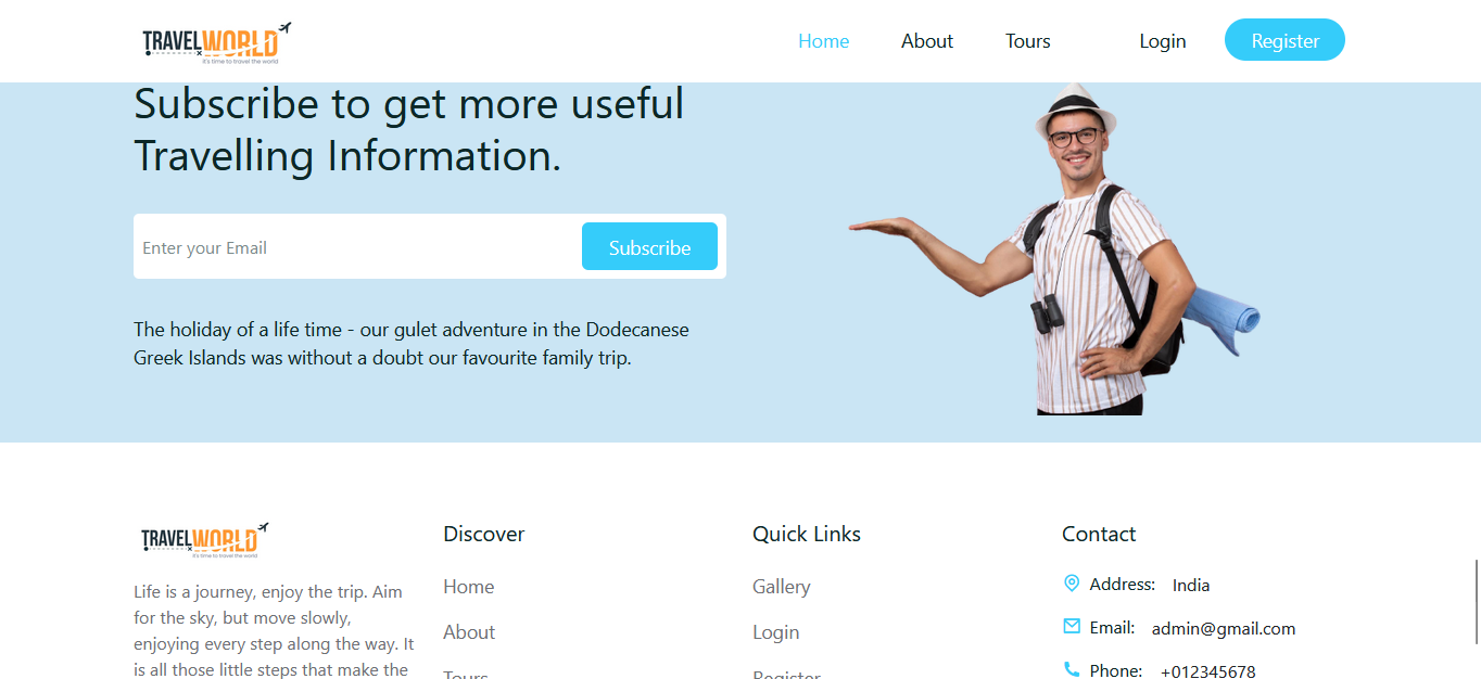 GitHub - Yashg5311/travelworld-project: A MERN stack application used for booking tours.