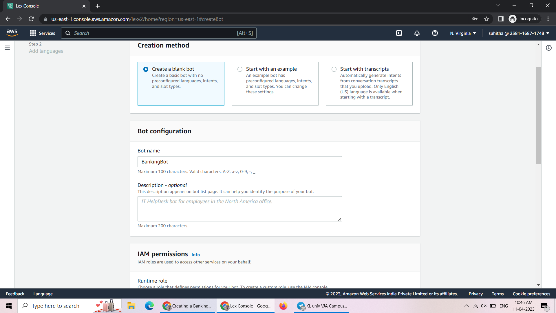 GitHub - SuhithaR/CSC-BANKING-BOT-AWS: CSC ACADAMIC PROJECT CREATED A ...