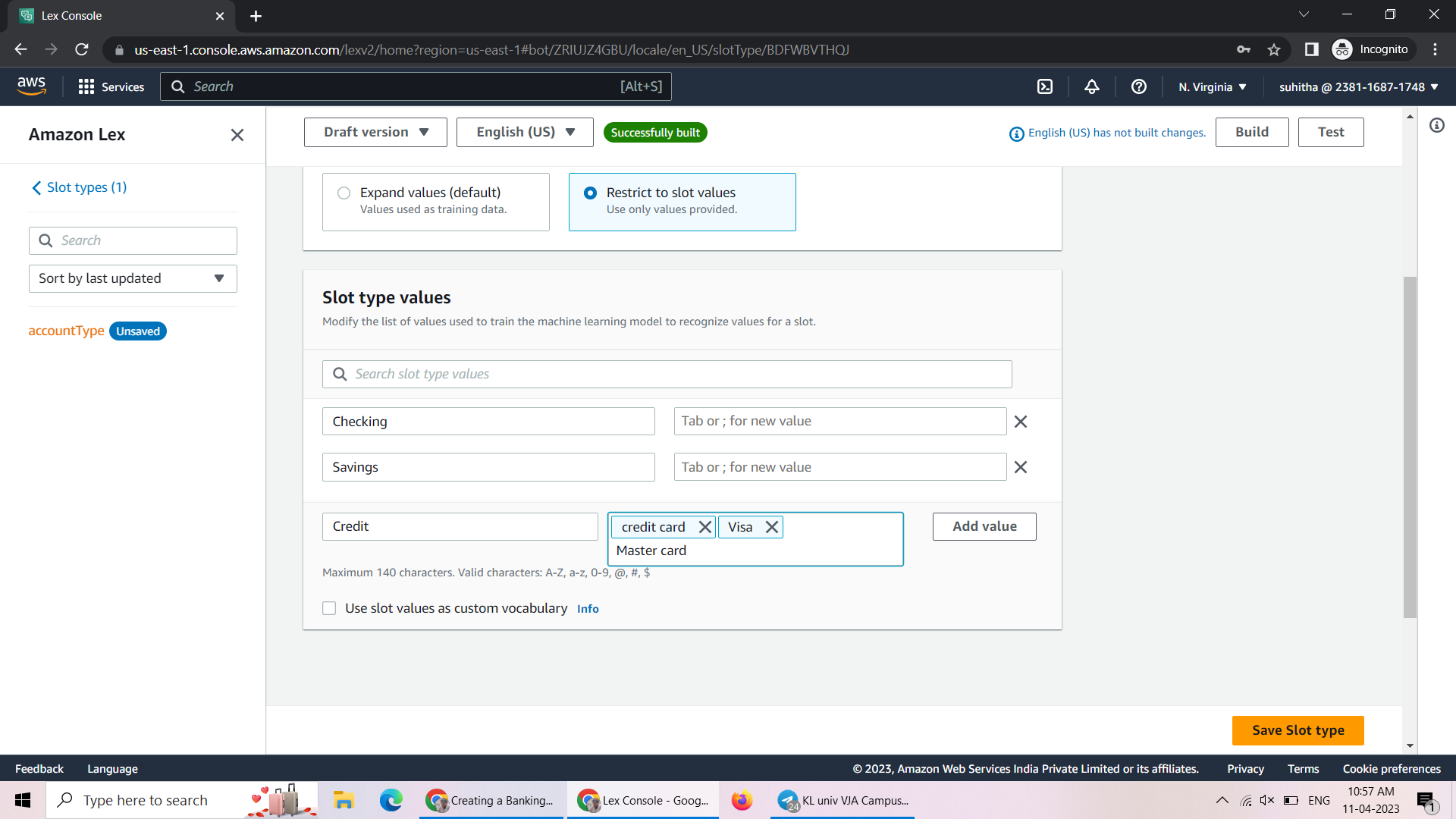 GitHub - SuhithaR/CSC-BANKING-BOT-AWS: CSC ACADAMIC PROJECT CREATED A ...