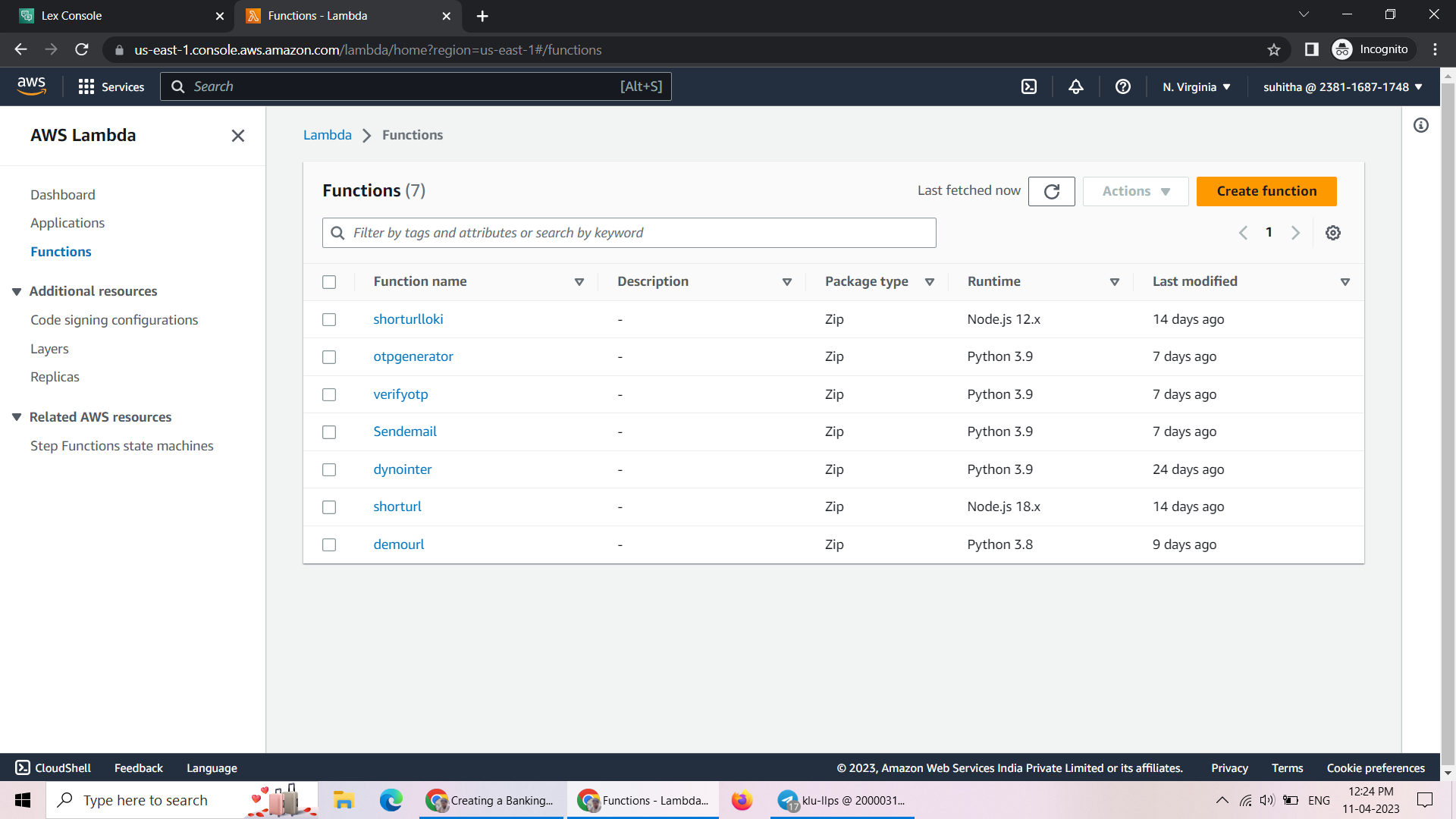 GitHub - SuhithaR/CSC-BANKING-BOT-AWS: CSC ACADAMIC PROJECT CREATED A ...