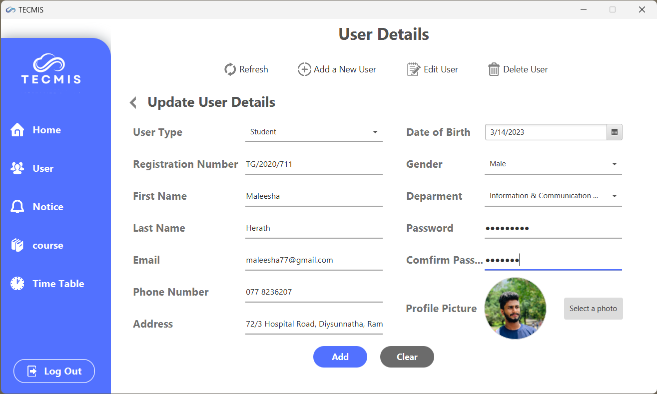 GitHub - Pathum-Vimukthi/TECMIS-Java-base-Management-Information-System: Our user-friendly ...