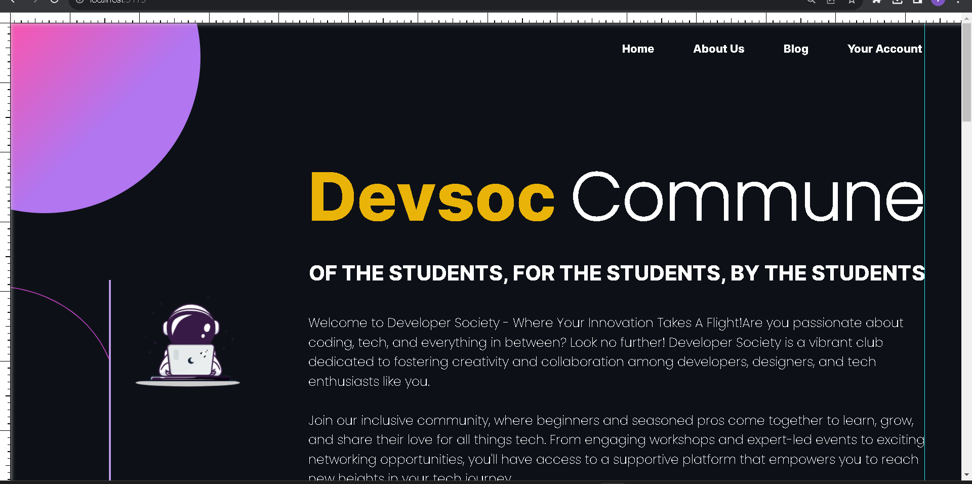UI feature and fix : Nav Bar · Issue #13 · DevSoc-Asansol2023/DevSoc-Main · GitHub