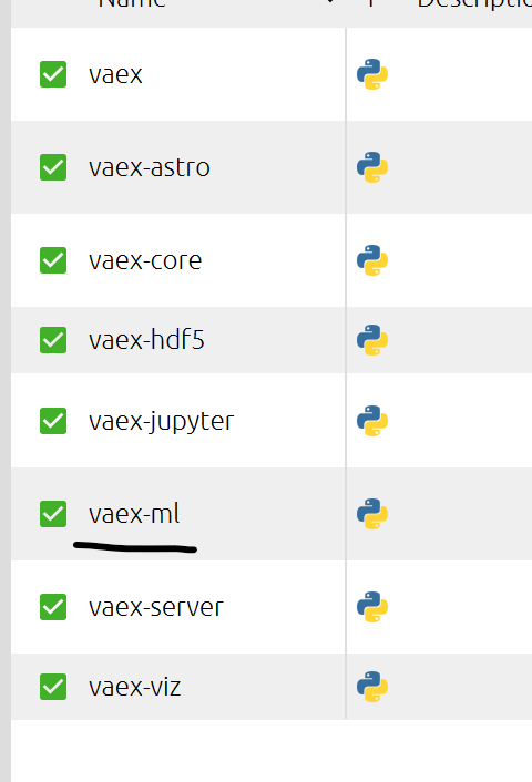 [BUG-REPORT] vaex.ml.tensorflow doesn't recognise ml methods (ml.minmax_scaler, ml.tensorflow.to ...