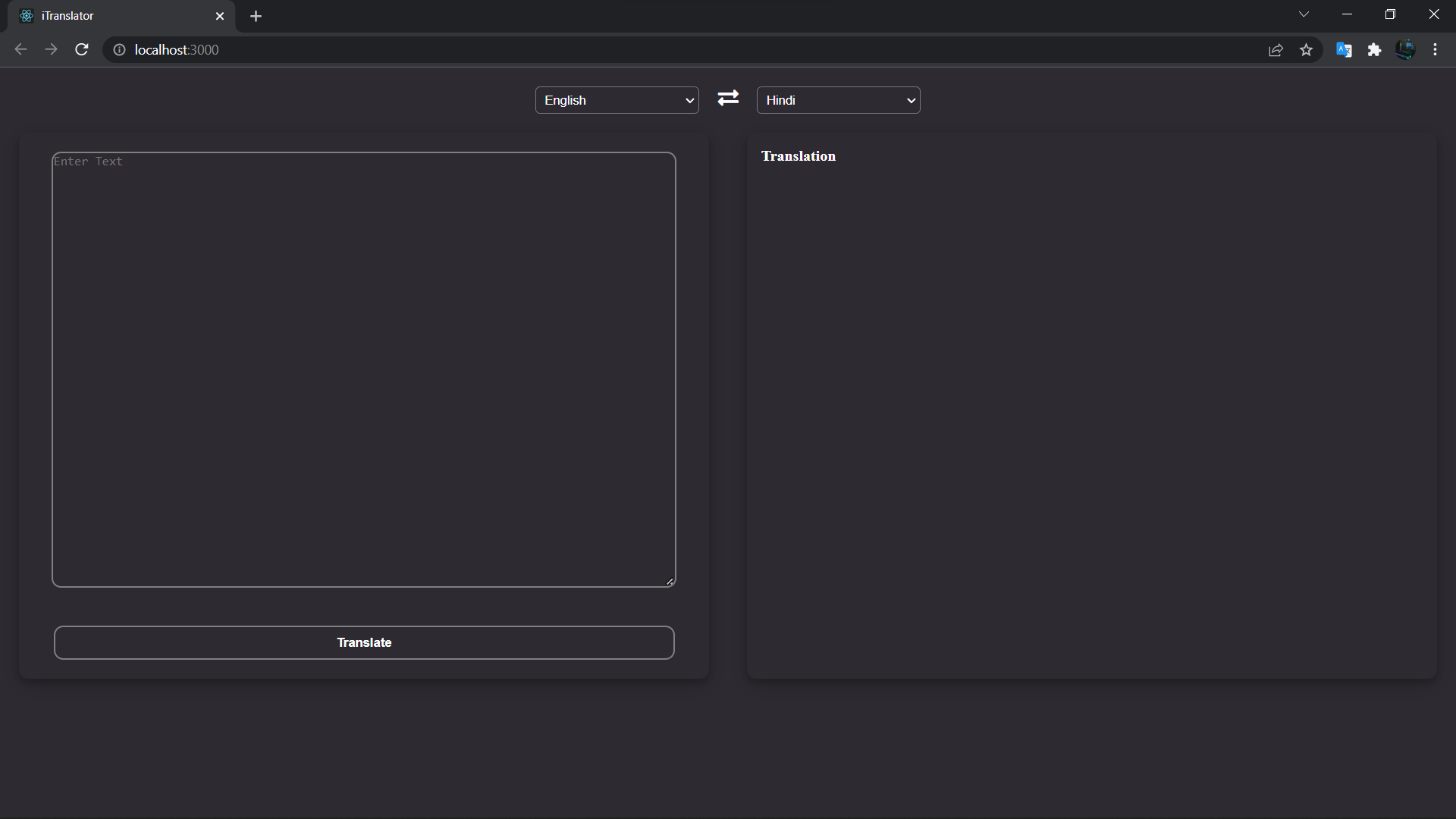 GitHub - abhishekpandit5599/Translator