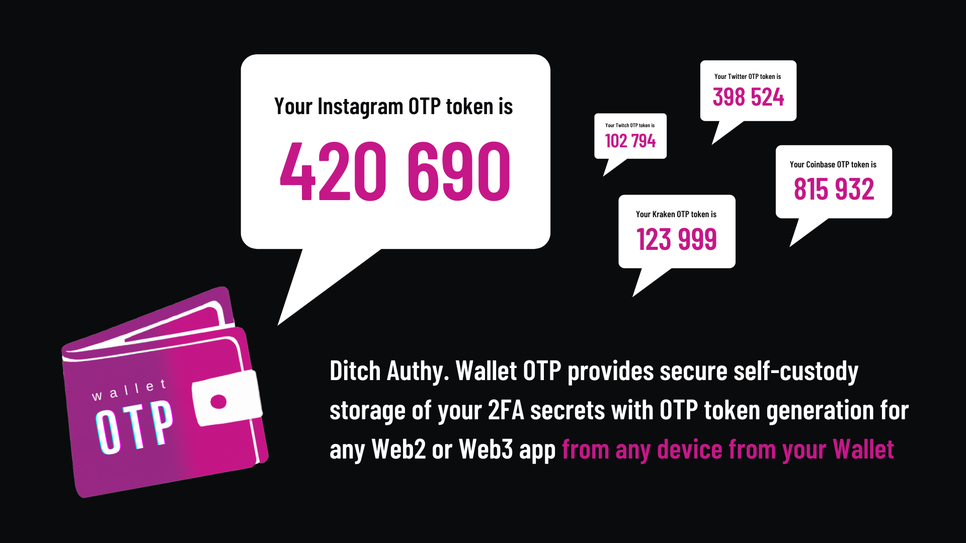 GitHub - oceans404/wallet-otp: Wallet OTP provides 2FA for any web2 or web3 service with your ...