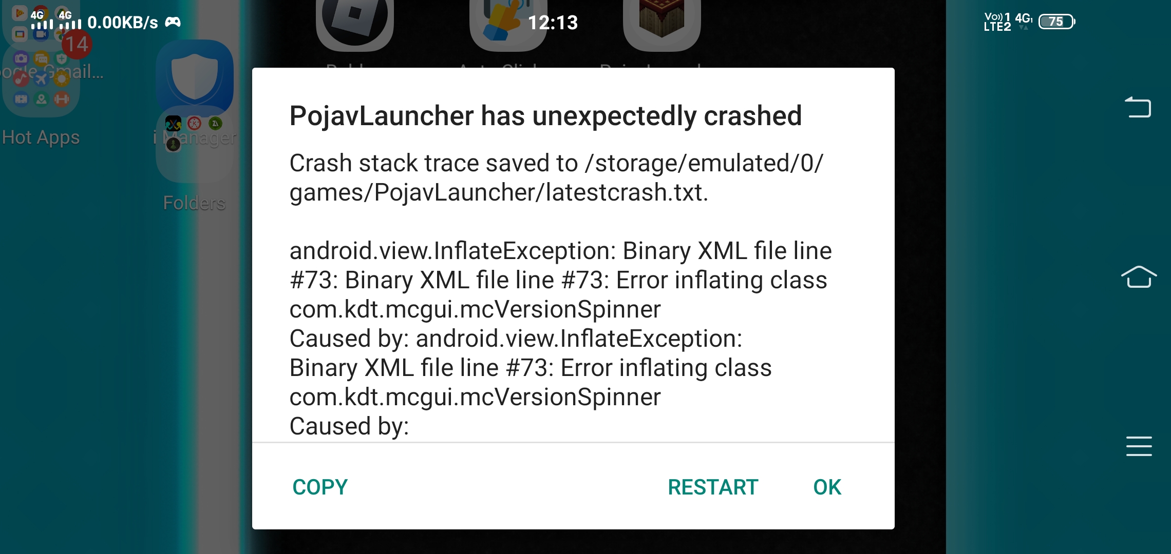 [BUG] EVERYTHING DOWN · Issue #4020 · PojavLauncherTeam/PojavLauncher · GitHub