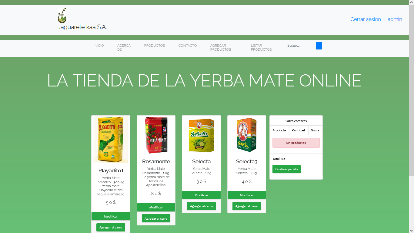 GitHub - Glaramos/Proyecto-Jaguarete-Kaa-SA: Página web 🛒🏃‍♀️ e-commer, fue realizado con el fin ...