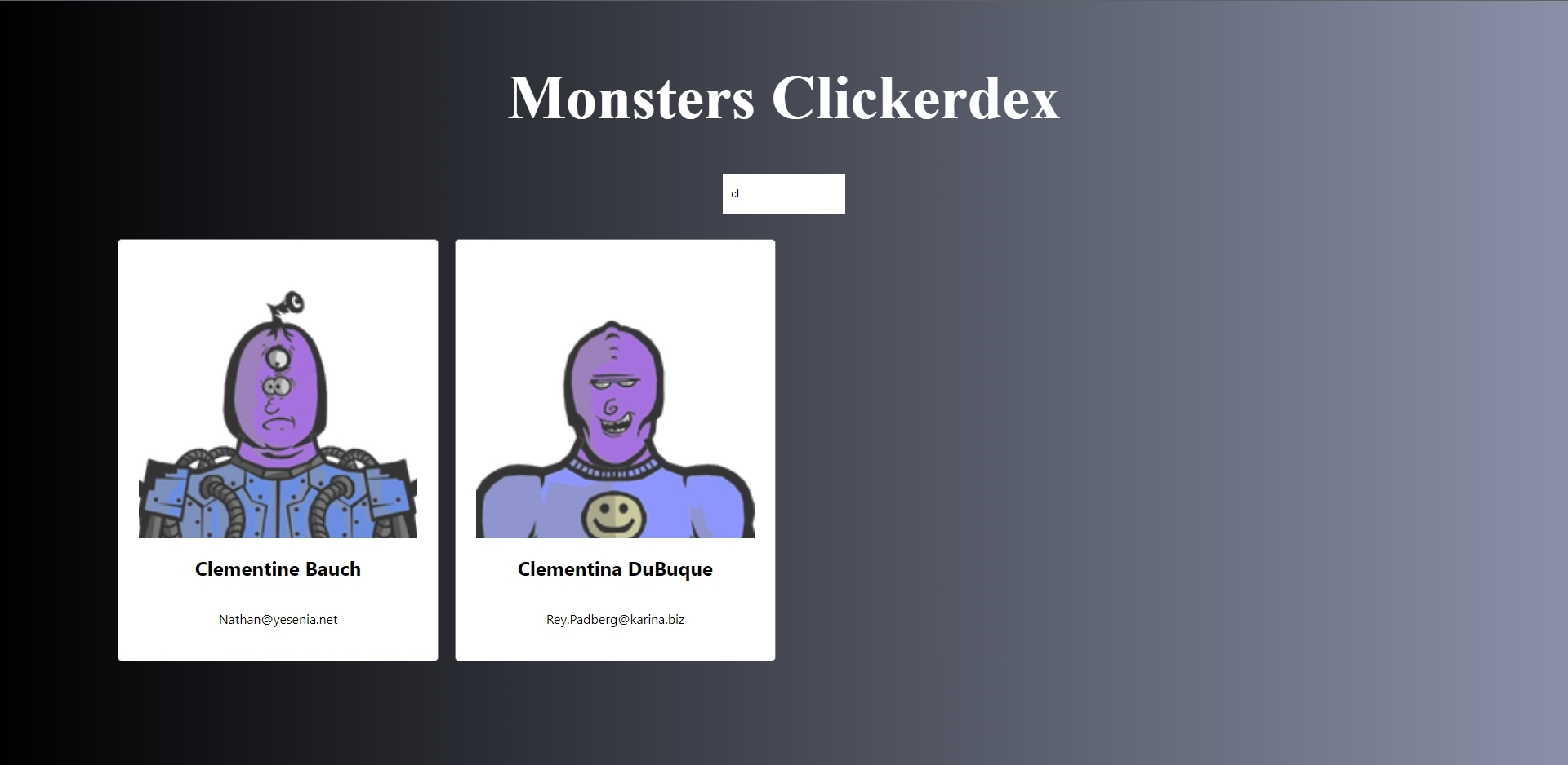 GitHub - ruimartins3/Monsters-Clickerdex: A fun React project where different monsters change ...