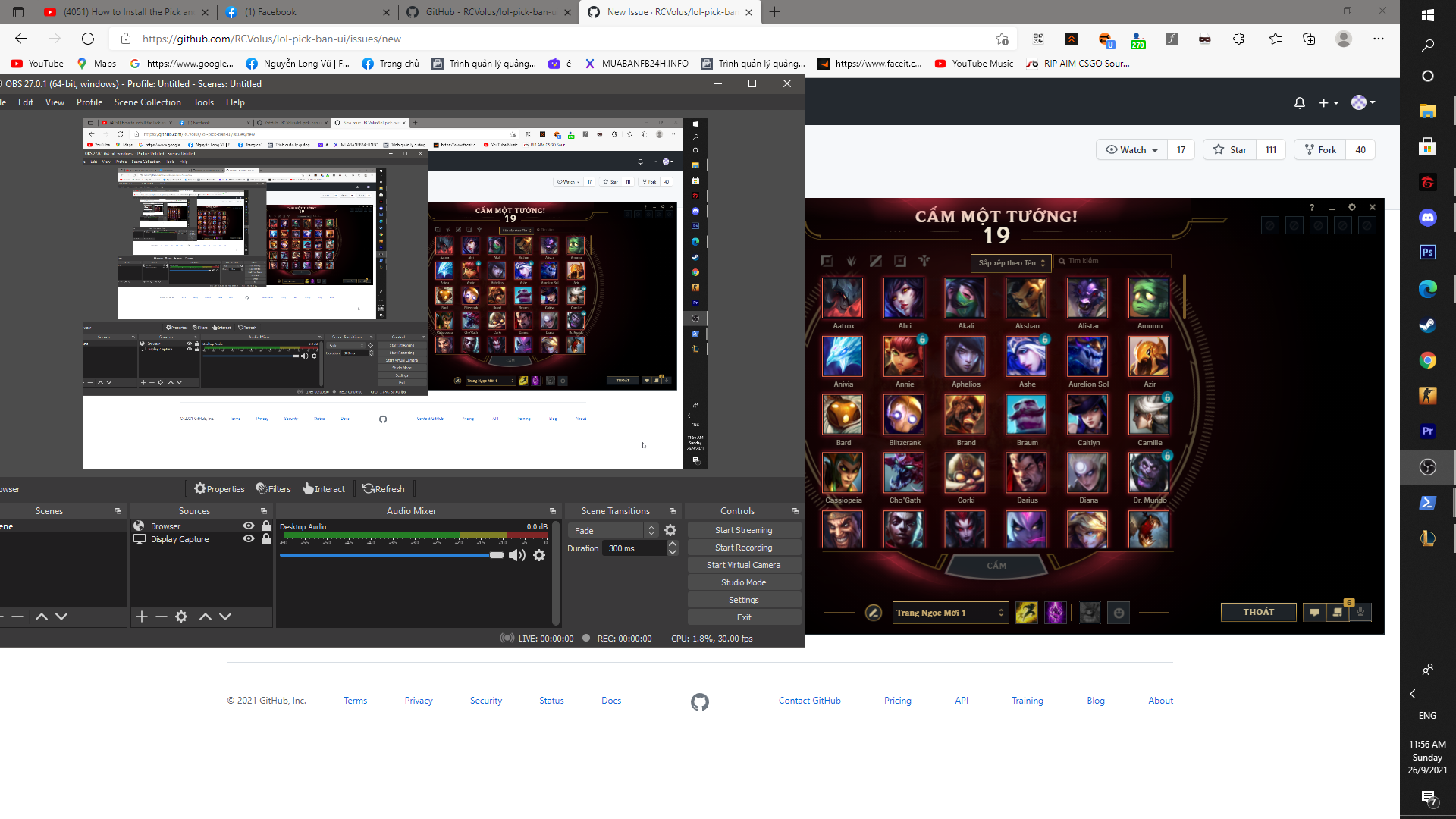 I do what I need to do but I but my link into obs why doesn't work · Issue #111 · RCVolus/lol ...