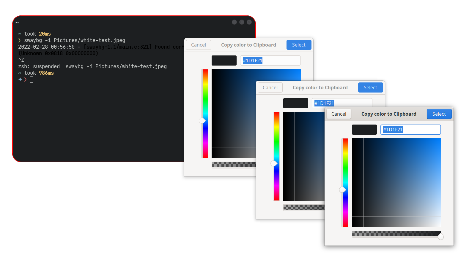 Inconsistent colors between textures from cairo surfaces and from ...