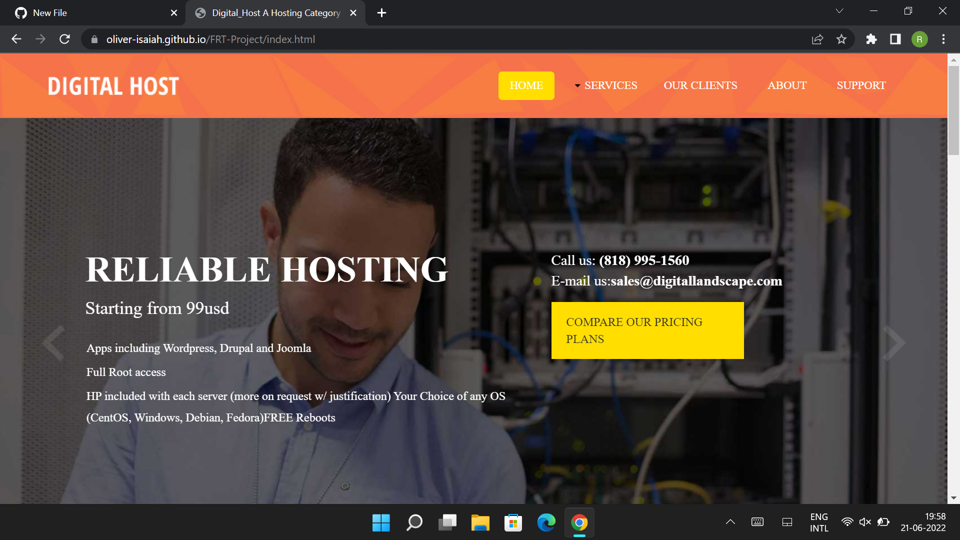 GitHub - Oliver-Isaiah/FRT-Project: This is my final Future Ready Talent project based on web ...