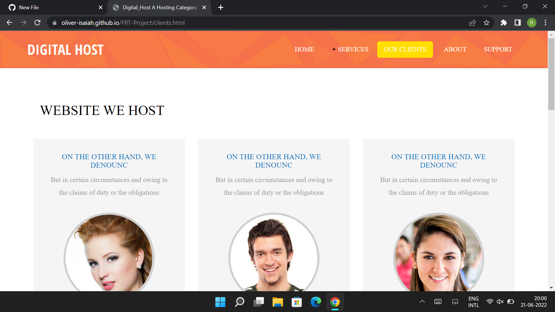 GitHub - Oliver-Isaiah/FRT-Project: This is my final Future Ready Talent project based on web ...