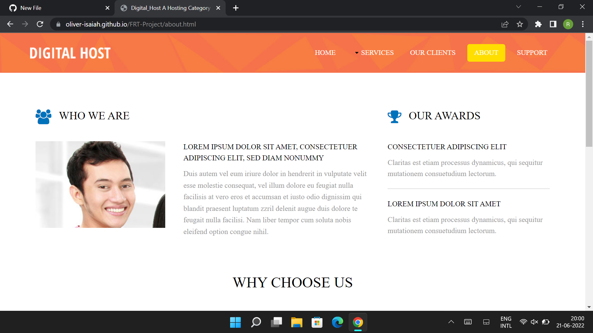GitHub - Oliver-Isaiah/FRT-Project: This is my final Future Ready Talent project based on web ...