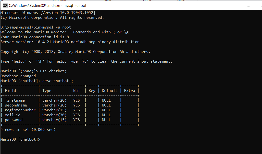 GitHub - sunilrevella/chatbotpersonal: chat bot using AI and login page ...