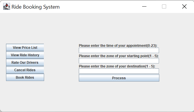 GitHub - taylortl/ride-booking-system: A ride booking system ...