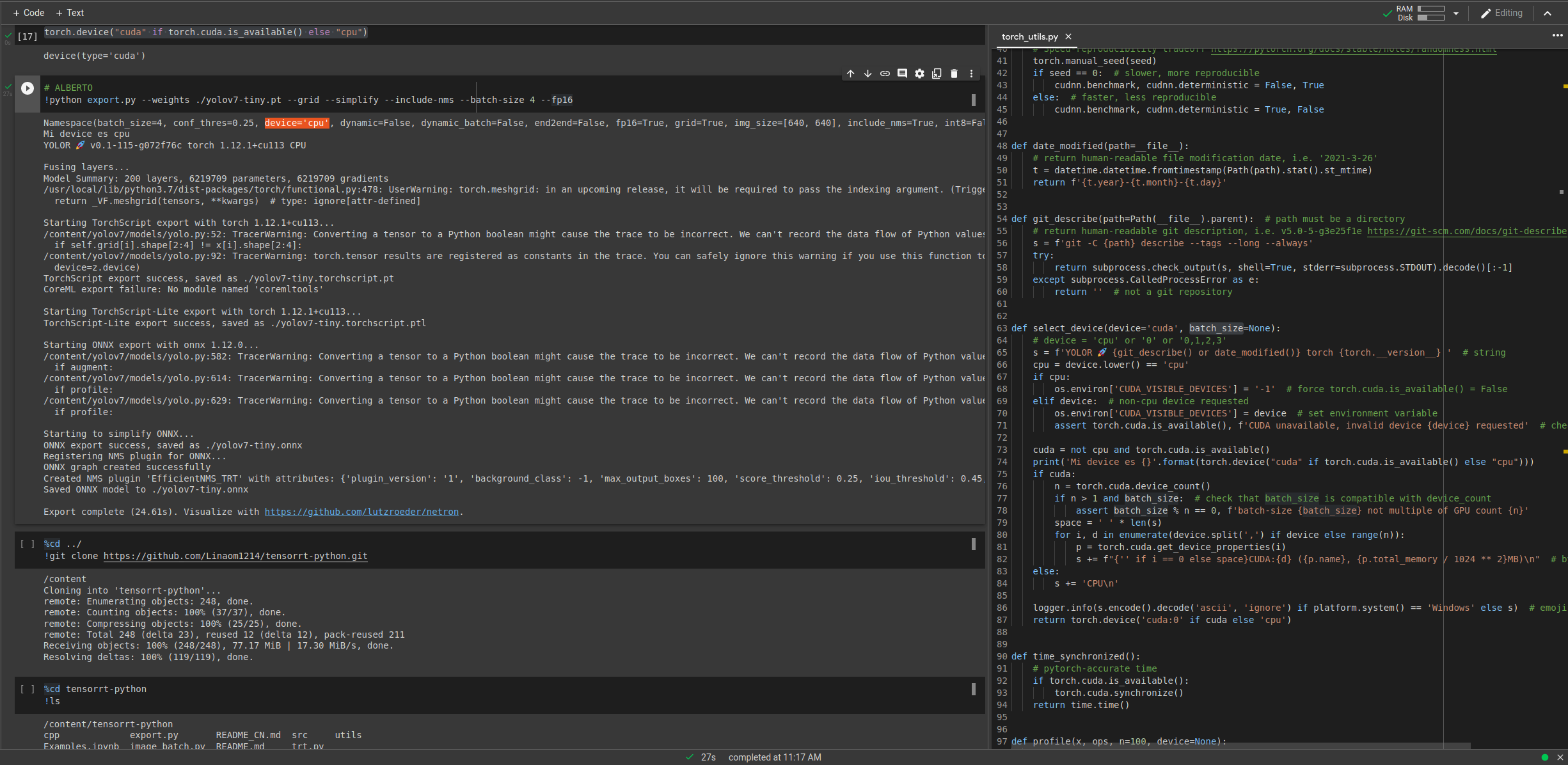 Small performance gain using TRT model · Issue #345 · WongKinYiu/yolov7 ...