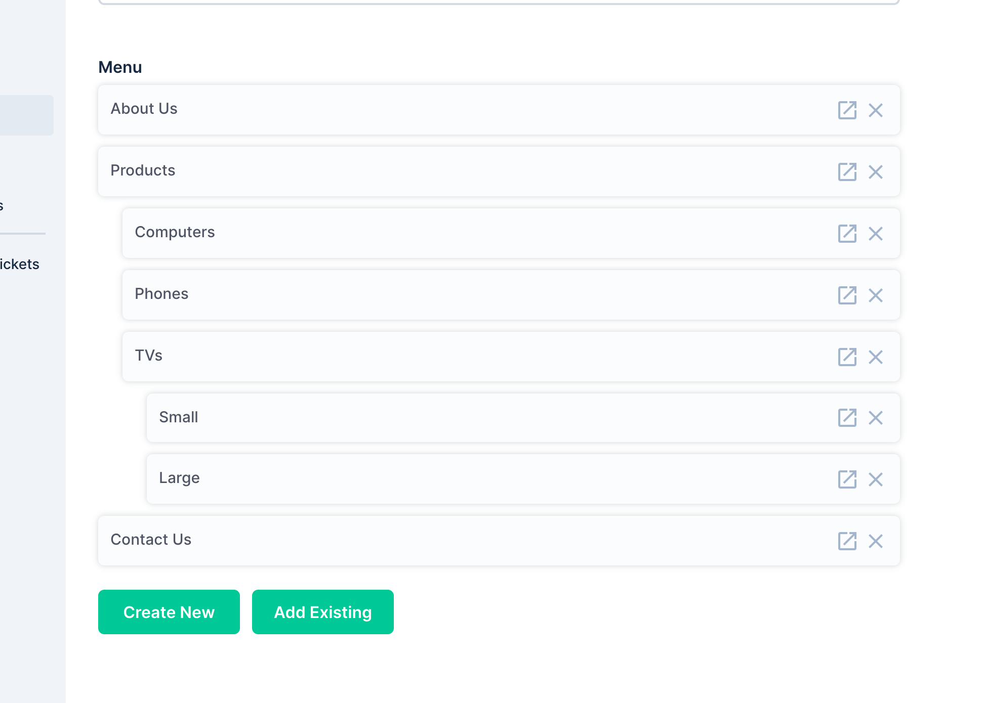 Create menu/navigation collection with tree view · Issue #9004 · directus/directus · GitHub