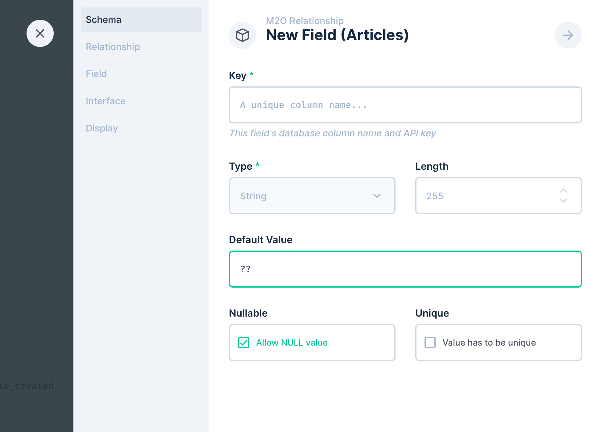 Default Value Field Is Hidden For M2o Fields · Issue 5455 · Directusdirectus · Github