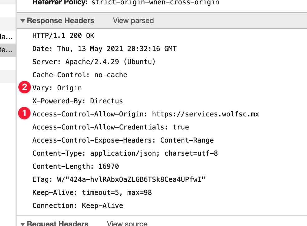 CORS not working for multiple domains connecting to the same Directus instance · Issue #5657 ...