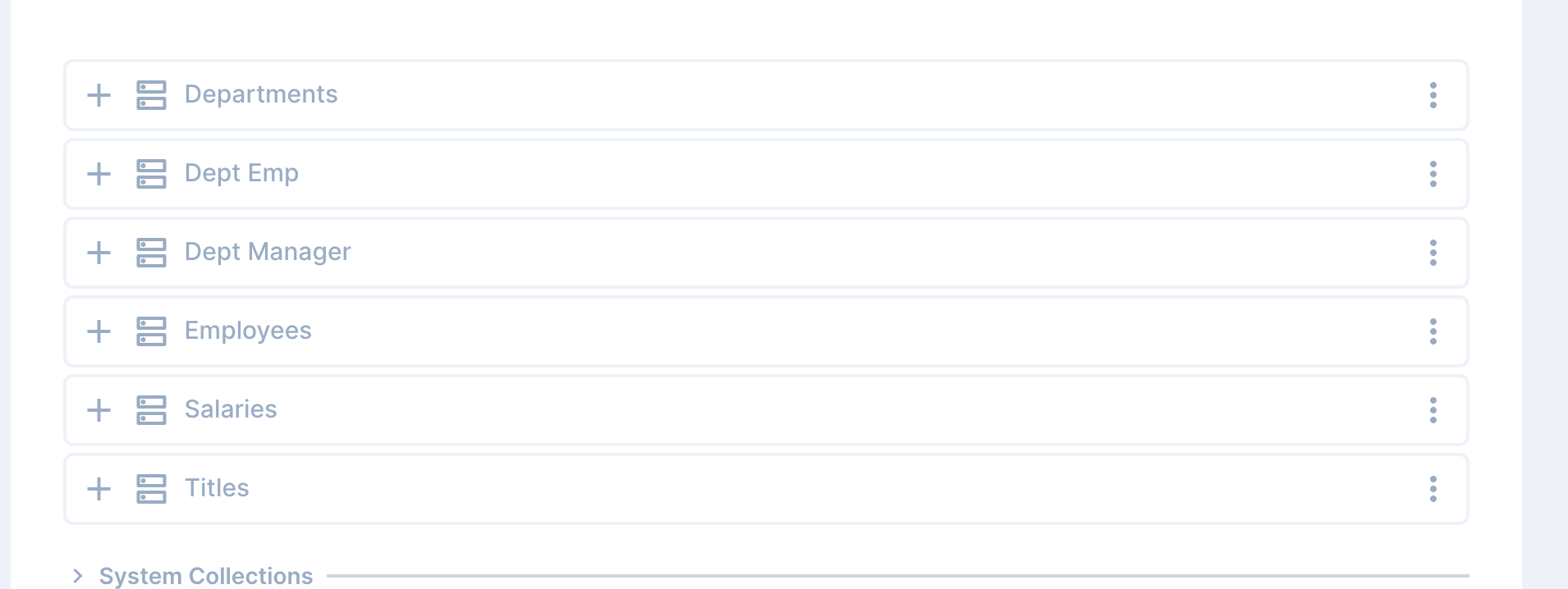 Missing Collections When Using An Existing Database · Issue 14032 · Directusdirectus · Github