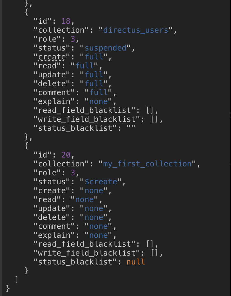 /permissions/me doesn't return all rows · Issue #497 · directus/v8-archive · GitHub