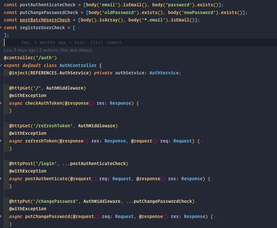 How To Use Express Validator With Inversify Express Utils · Issue 1114 · Inversifyinversifyjs
