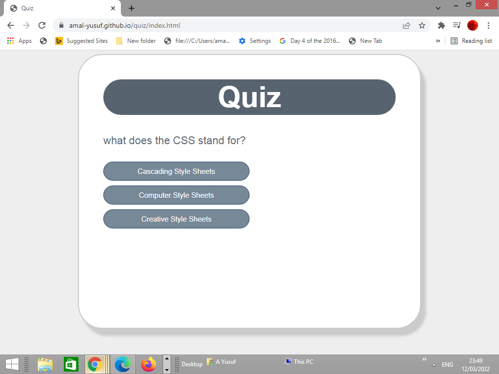 GitHub - Code-Institute-Submissions/amal-yusuf-quiz