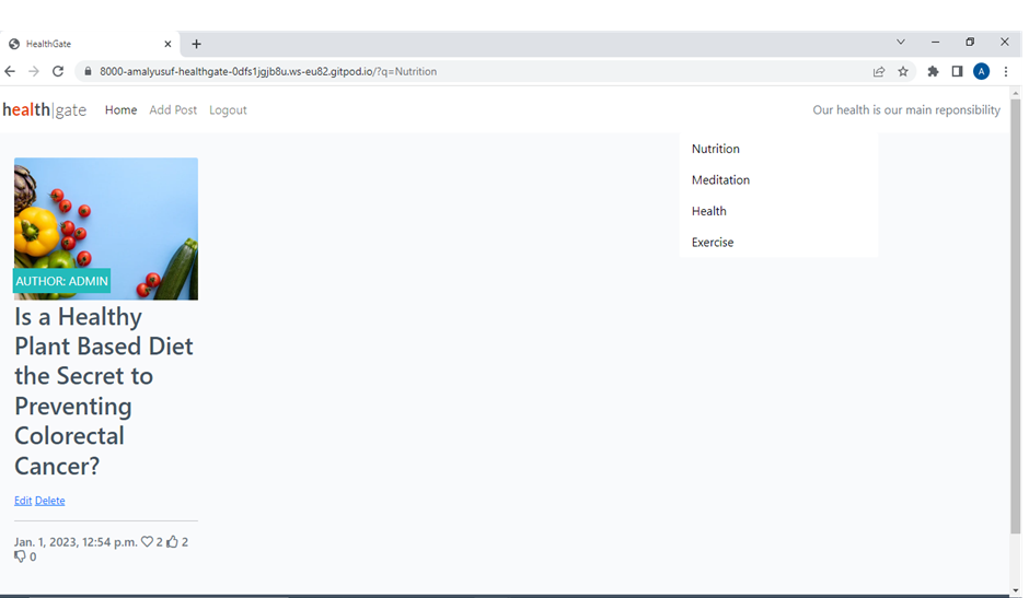 GitHub - amal-yusuf/health-gate