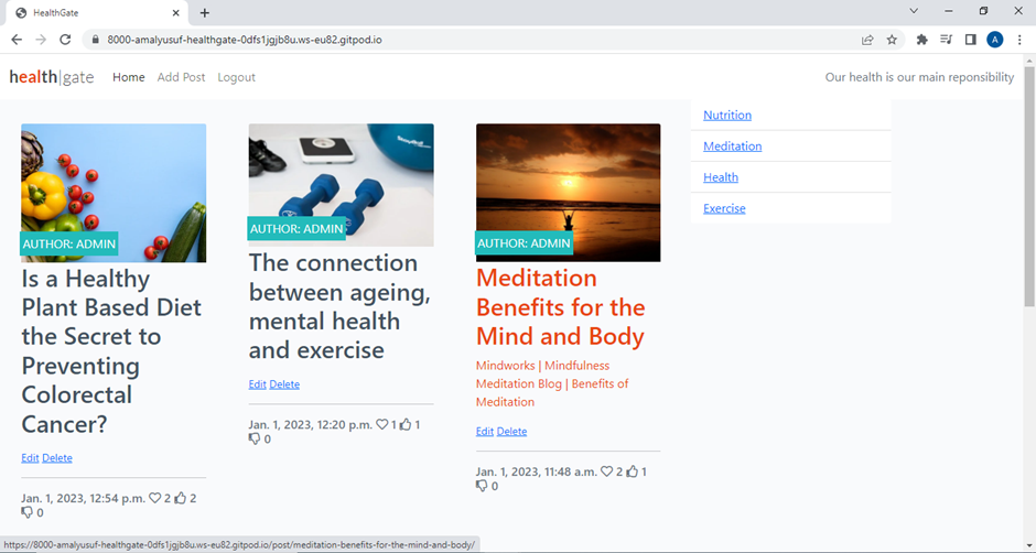 GitHub - amal-yusuf/health-gate