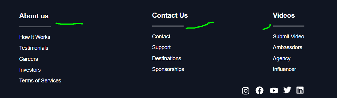 Add: horizontal line in footer title · Issue #339 · MonalikaPatnaik/UMatter · GitHub