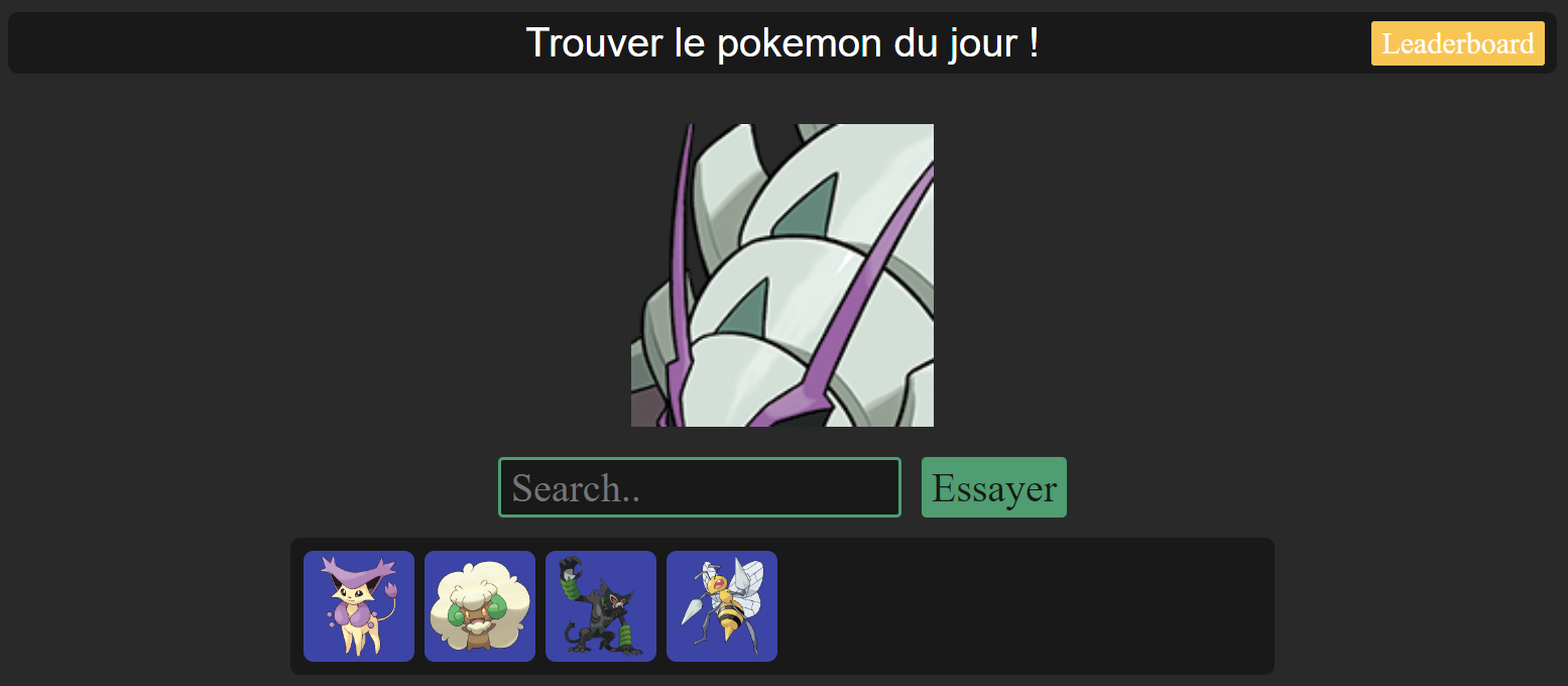 GitHub - PingouinDuTurfu/Pokedle