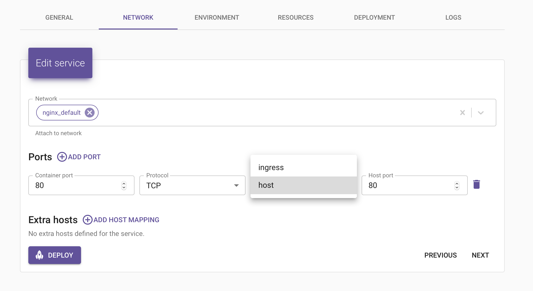 Host published ports are lost · Issue #493 · swarmpit/swarmpit · GitHub