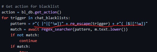 Add support Regex · Issue #165 · Gojo-Bots/Gojo_Satoru · GitHub