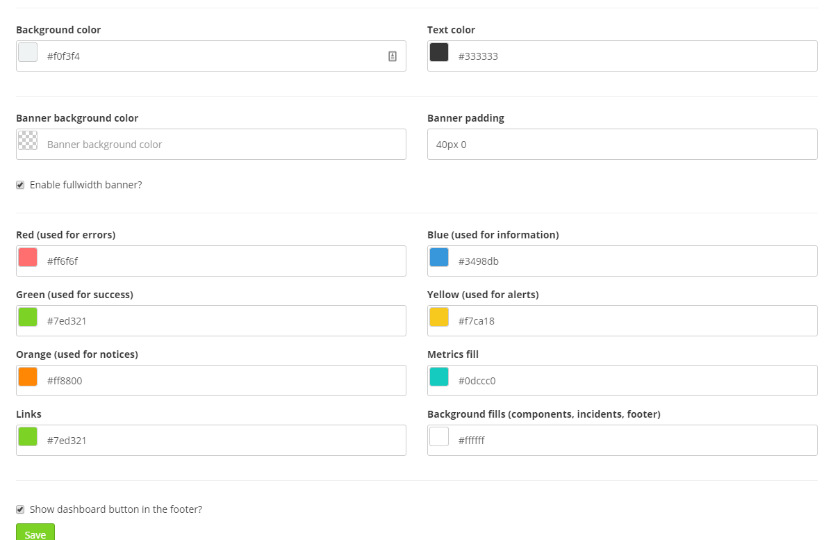 Metric graph color issue · Issue #2797 · cachethq/cachet · GitHub