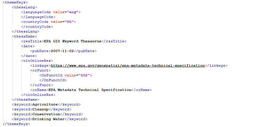 tags do not populate from keywords · Issue #57 · USEPA/EPA-Metadata-Editor-Pro · GitHub