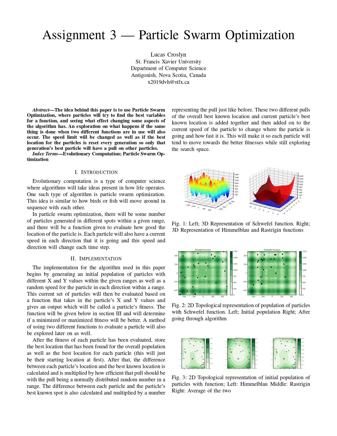GitHub - LucasCroslyn/PSO-Evolutionary-Algorithm: Particle Swarm ...
