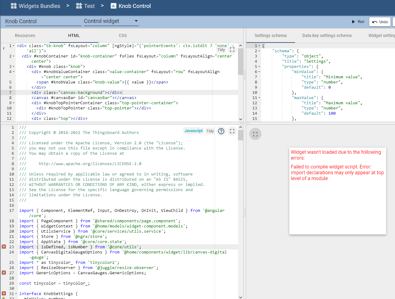Any way to edit the bundled widgets without port/remaking? · Issue ...