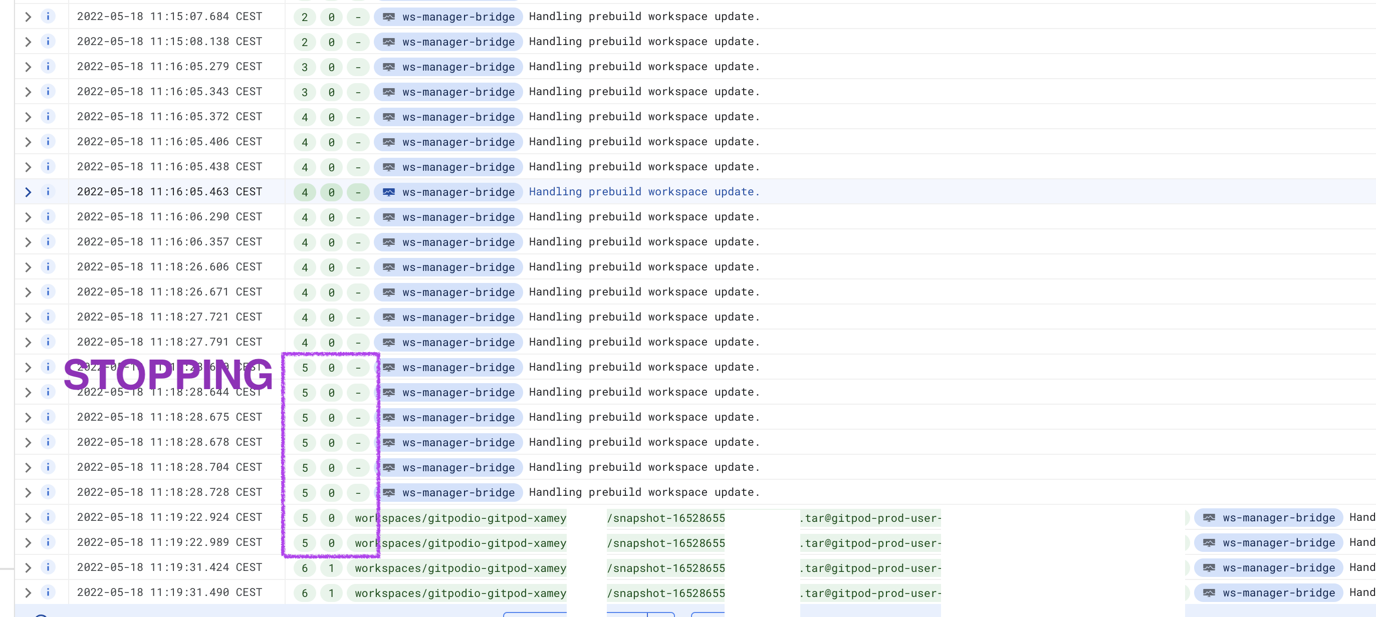 [prebuild] prebuilds are marked as error even though they are in ready state · Issue #10054 ...