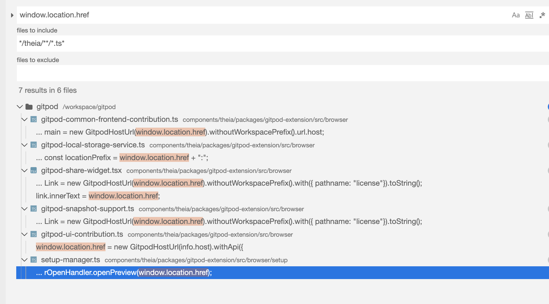 [ide] Check location usage in Theia gitpod extension · Issue #1931 · gitpod-io/gitpod · GitHub