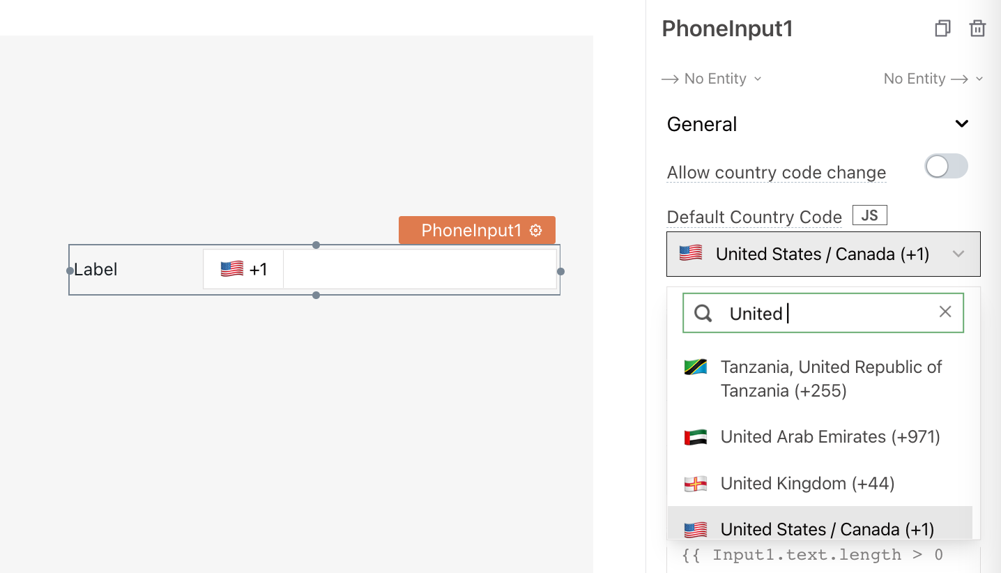 Bug Phoneinput Properties Pane Countrycode Search Text Is White · Issue 16374 