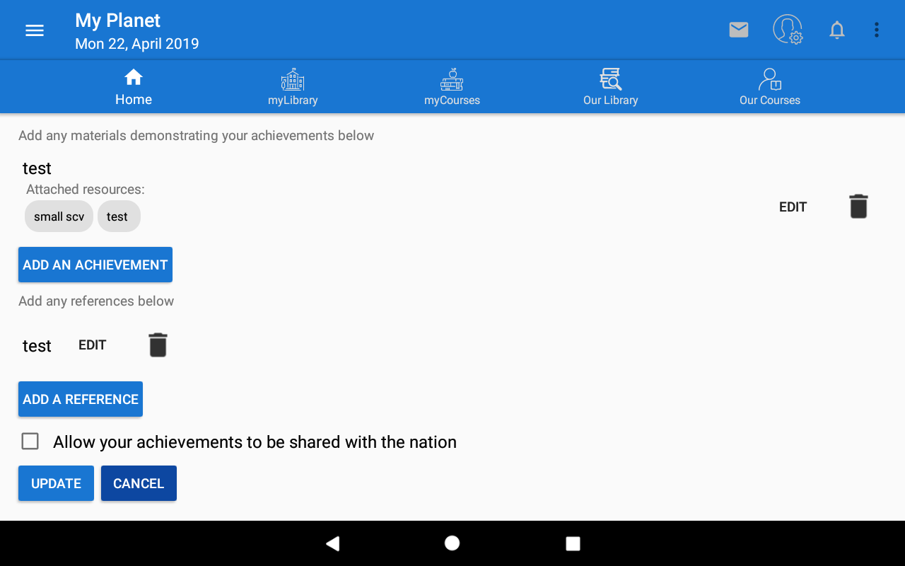 Achievements: should delete reference permanently only after the update · Issue #745 · open ...